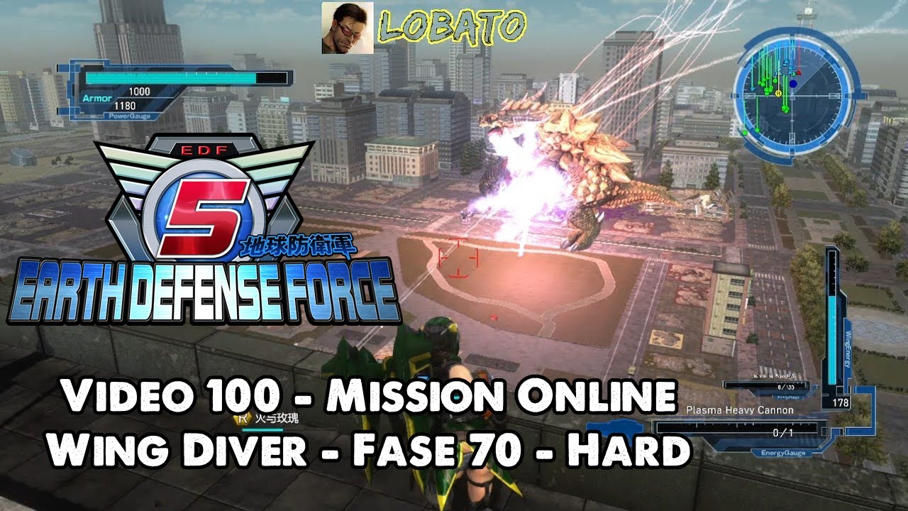 EDF 5 - Wing Diver - Online - Vídeo 100 - YouTube