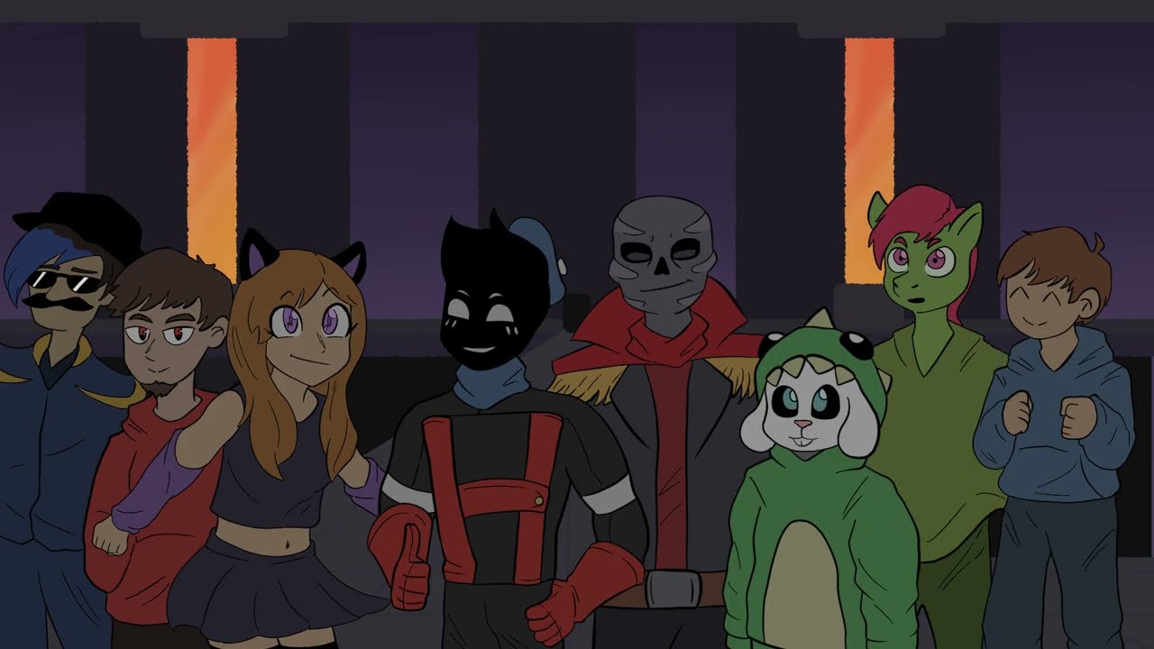 Farfadox crea el beacon de netherite animatic [ Feliz cumpleaños Farfa ] - YouTube