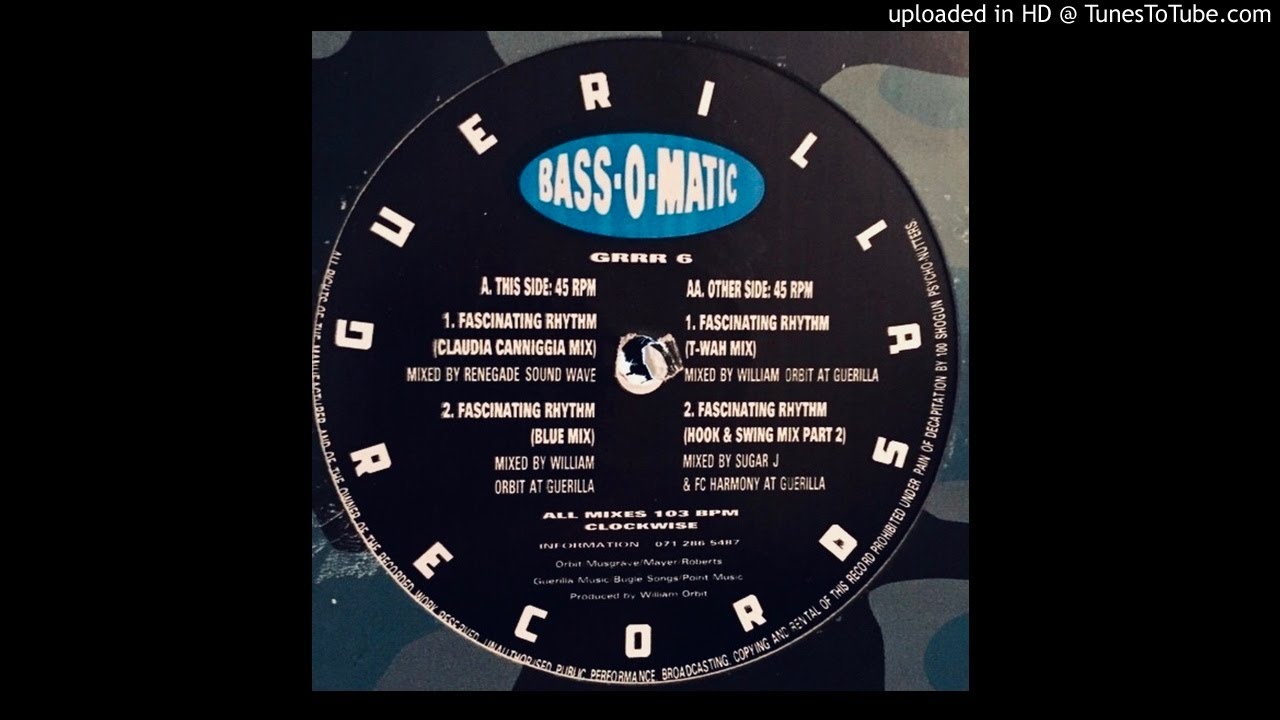 Bass-O-Matic~Fascinating Rhythm [Renegade Soundwave Remix] - YouTube