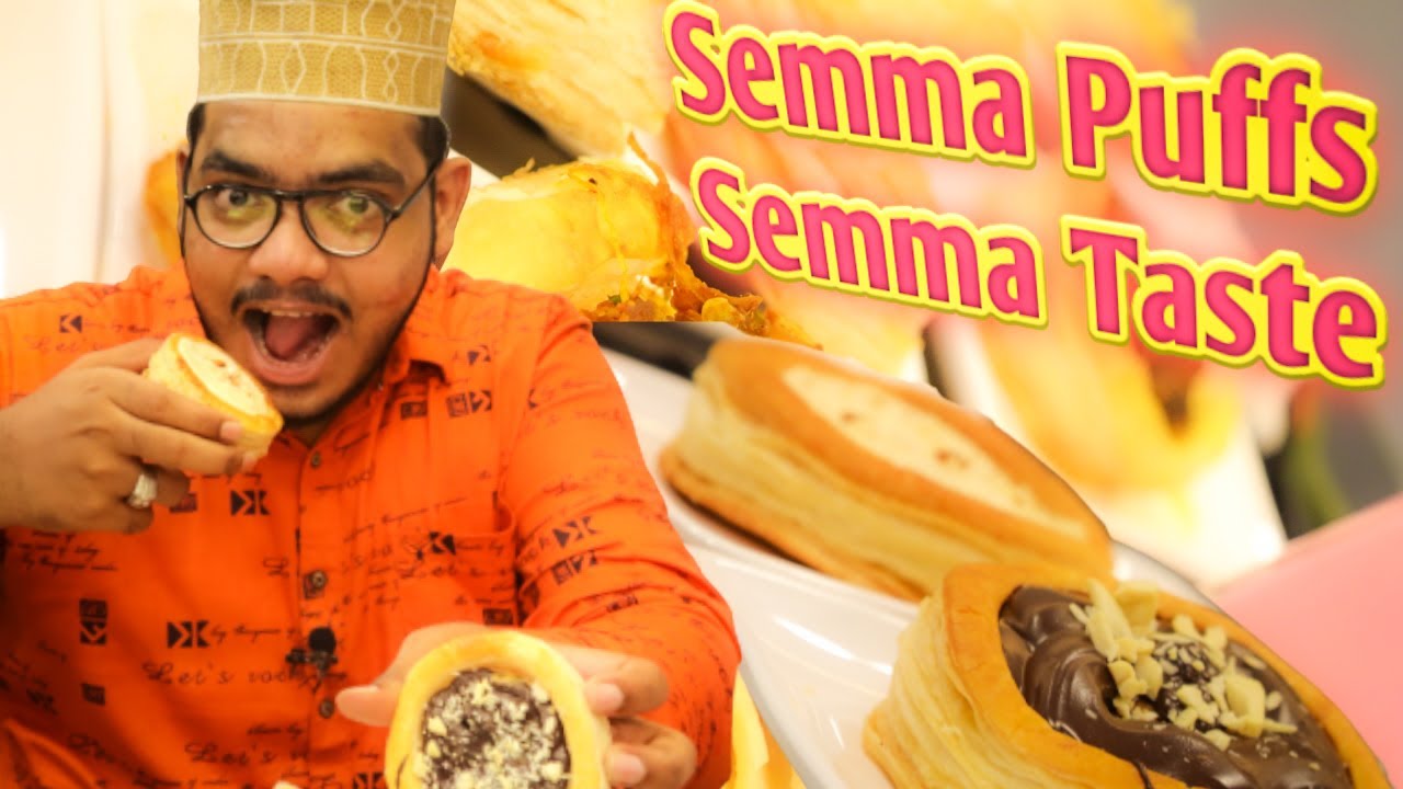 Chocolate stuffed puff & varieties of puffs - semma puffs #Subway - YouTube
