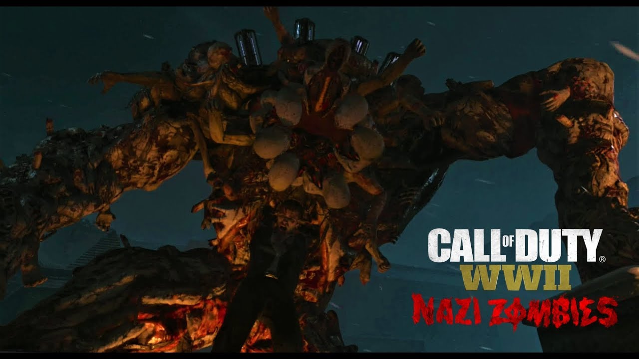 SECRET map zombie LE DERNIER REICH sur COD WW2 !! - YouTube