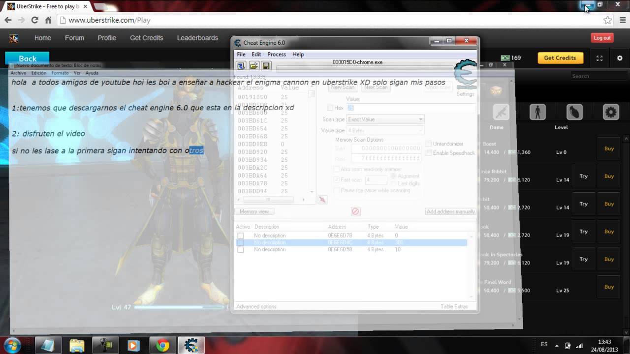 hack para enigma cannon uberstrike (bien explicado) - YouTube