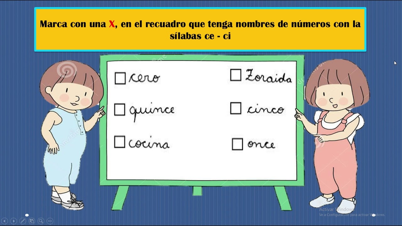 Oraciones con CE CI - YouTube