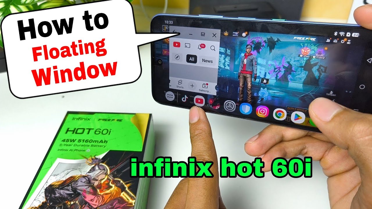 How to enable Floating window on infinix hot 60i | Infinix hot 60i ...