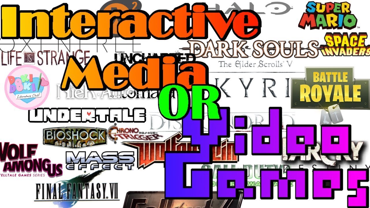 Semantics of Video Games vs Interactive Media - YouTube