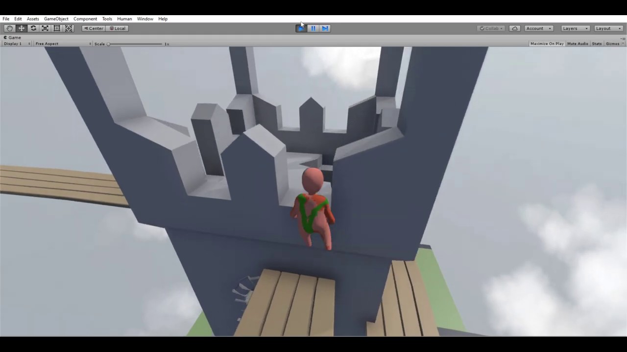 Build a level in Human Fall Flat with Unity - YouTube