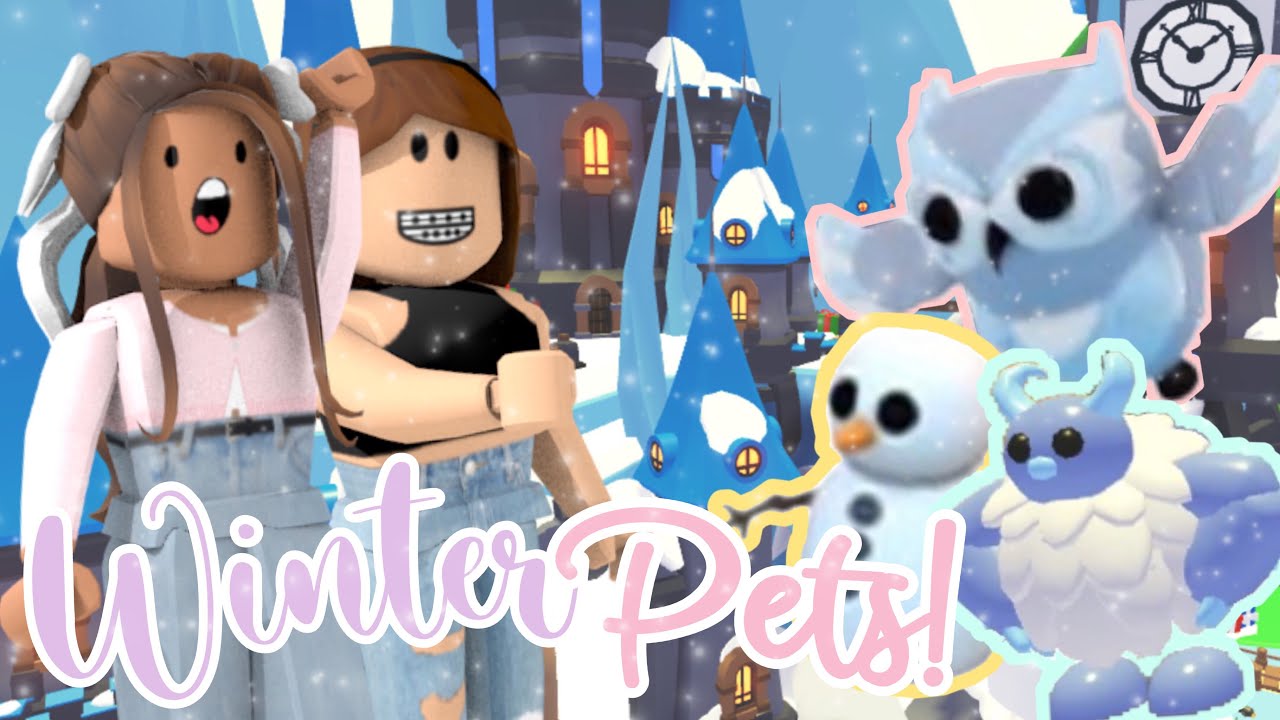 ALL The Adopt Me Winter Pets! | Aesthetic Azzy - YouTube