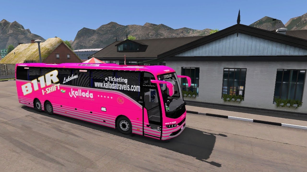 Let's Drive and Overtaking on Single Roads KALLADA Pink Volvo !! Best ...