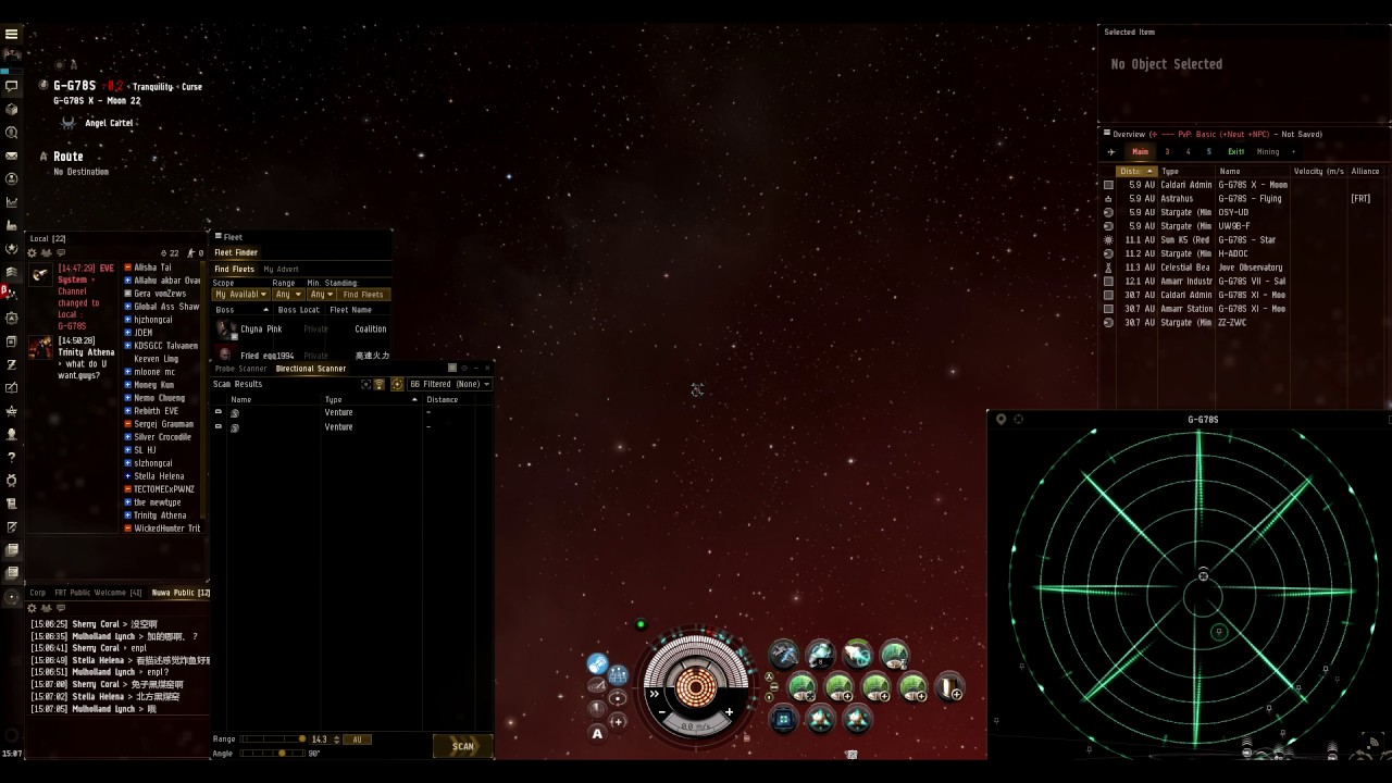 How to use 5° D-scan + combat probe - YouTube