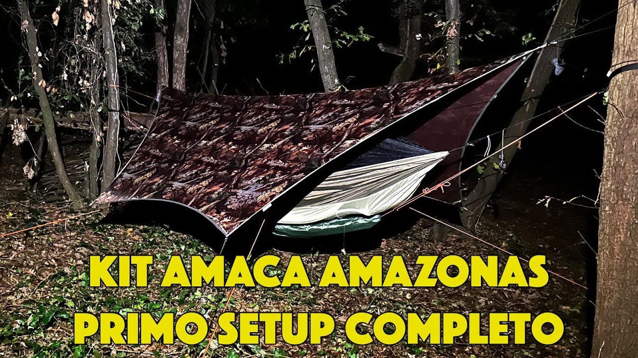 Primo setup completo kit amaca Amazonas - YouTube