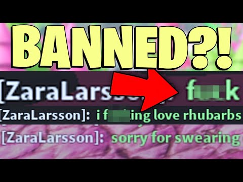 Zara Larsson SWEARS During LIVE Roblox Concert (Might be BANNED?!)