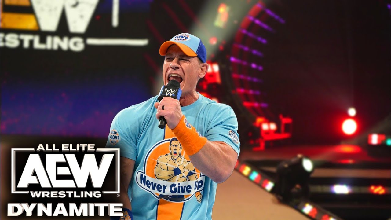 JOHN CENA Debut To Finally AEW | John Cena Is ALL ELITE - YouTube