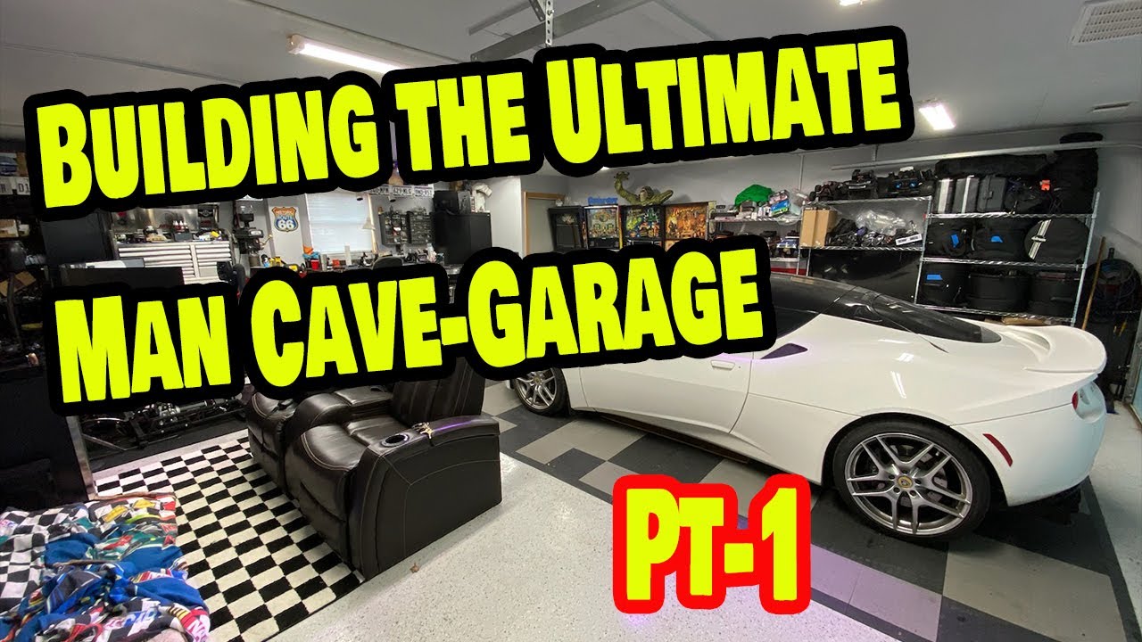 Building my Ultimate Garage Game Room addition Ep1 #gameroom # ...