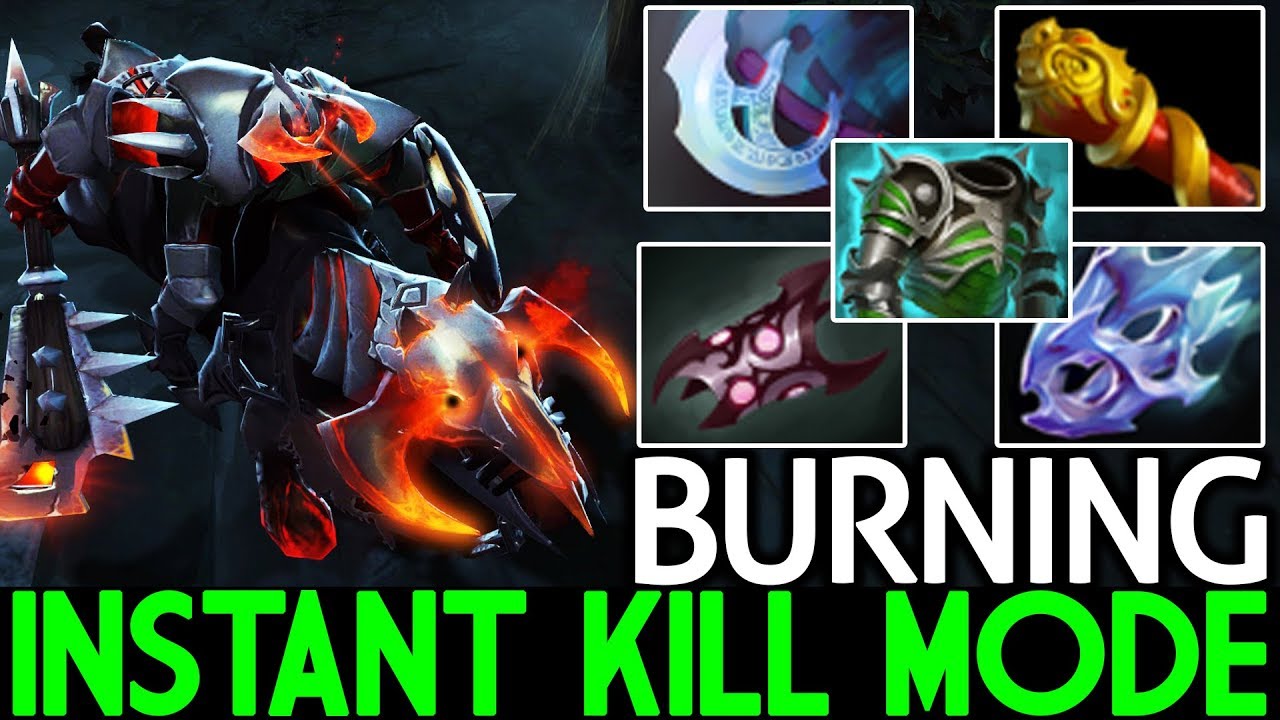 BURNING [Chaos Knight] One Hit Instant Kill Mode Cancer Gameplay 7.22 ...