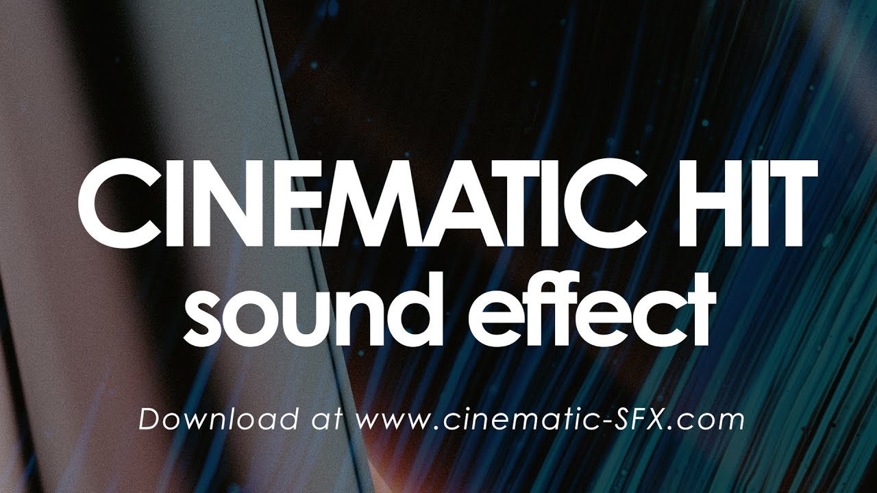 FREE Hit, Boom Sound Effect Download by Cinematic Sound Effects | FREE ...