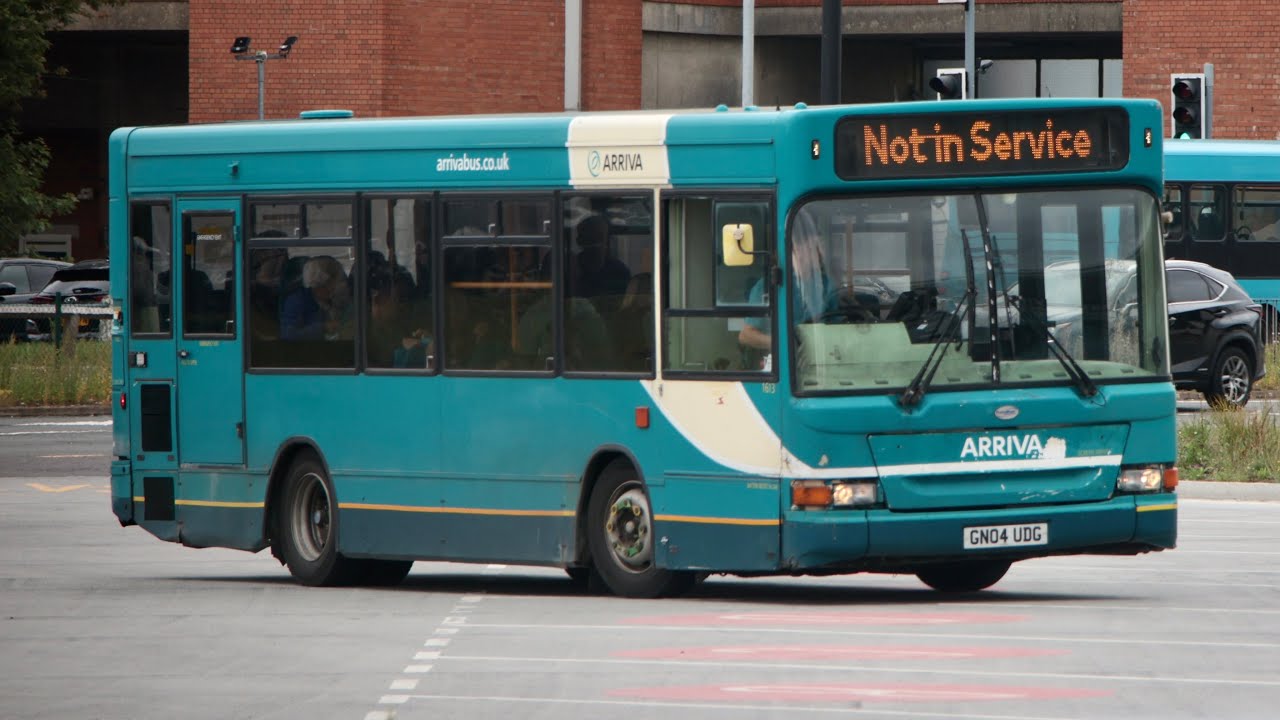 Air Pressure Leak | A ride on Arriva Dennis Dart 1613/GN04UDG - YouTube