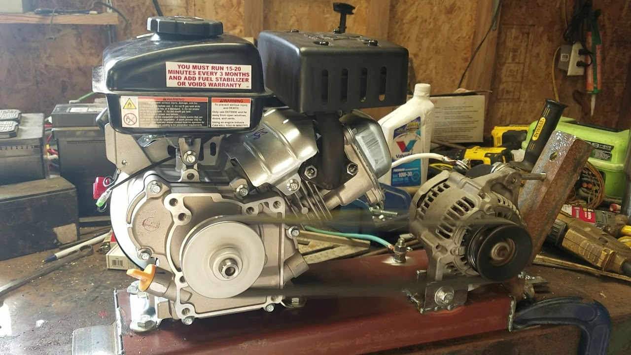 12 volt generator - YouTube