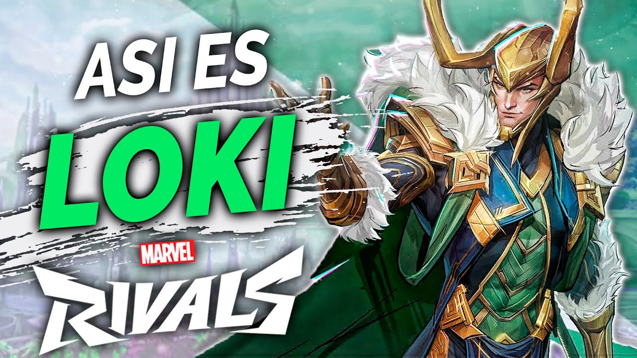 ASI es *LOKI* en MARVEL RIVALS 🎭 | GAMEPLAY OFICIAL + GUIA ...
