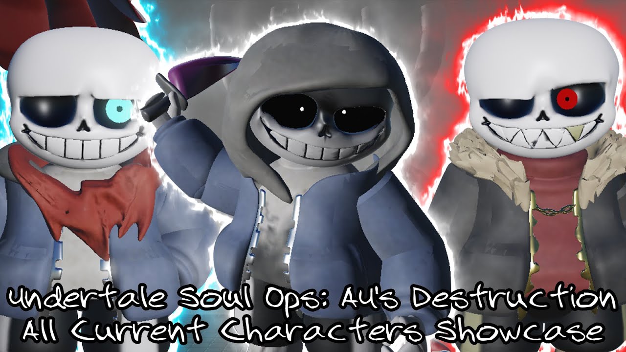 NEW HIGH QUALITY GAME! Undertale Soul Ops: AU's Destruction All Current ...