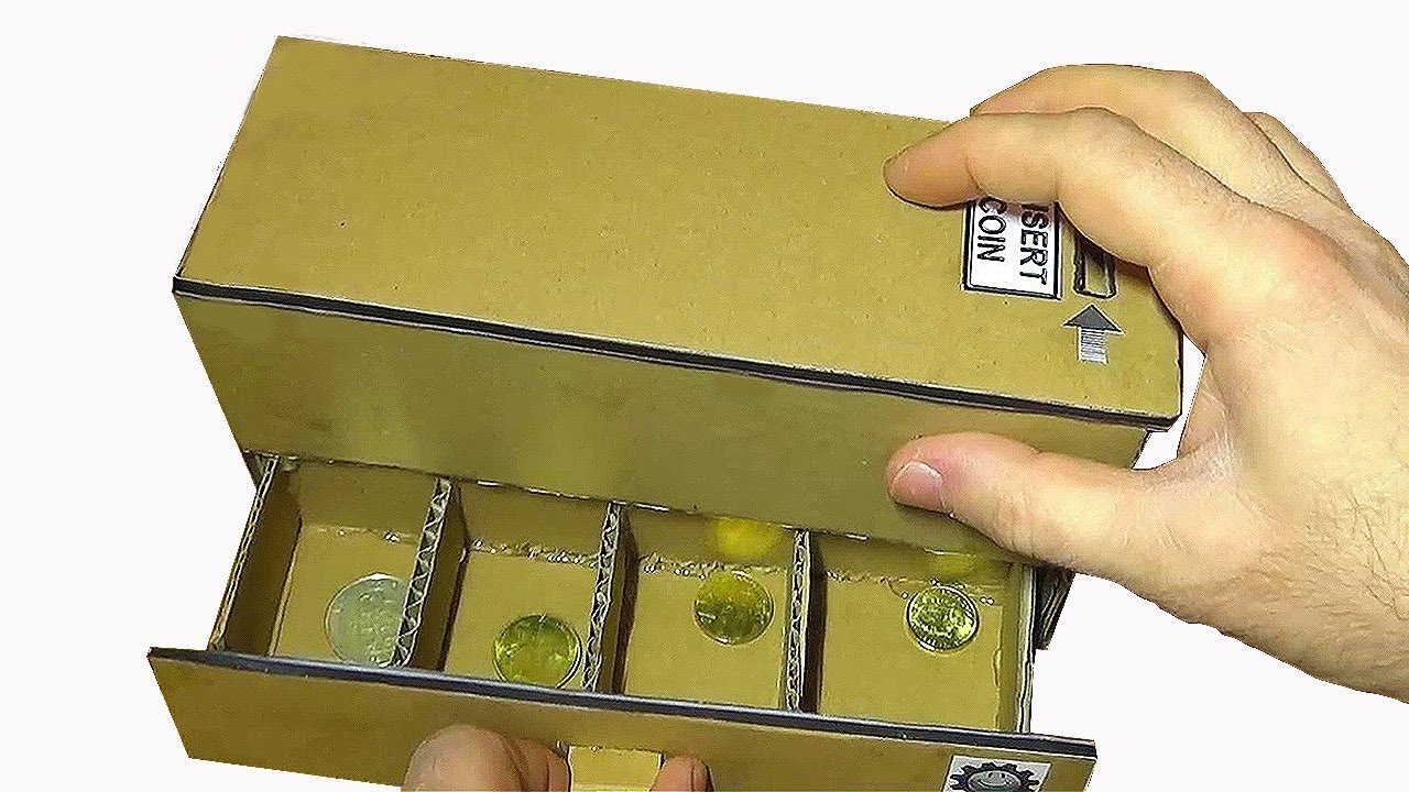 DIY Coin Sorting Machine How To Make A Coin Sorter From Cardboard diy-coin-sorting-machine-how-to-make-a-coin-sorter-from-cardboard