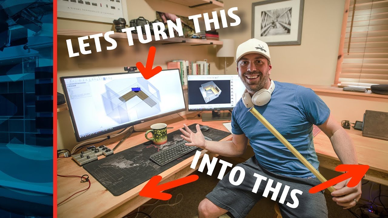 Designing a Desk with Weldments - Episode 5 - SOLIDWORKS Live Design ...