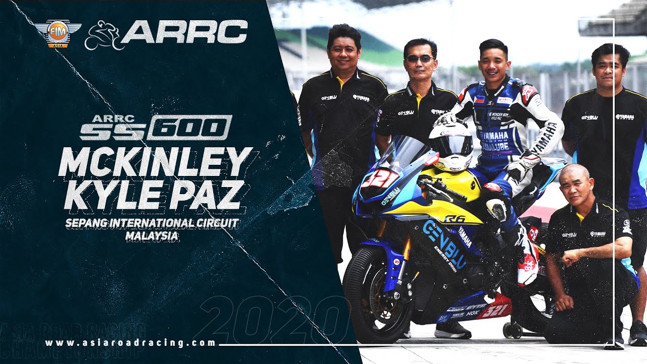 2020 ARRC | MCKINLEY KYLE PAZ First Debut In SS600. - YouTube