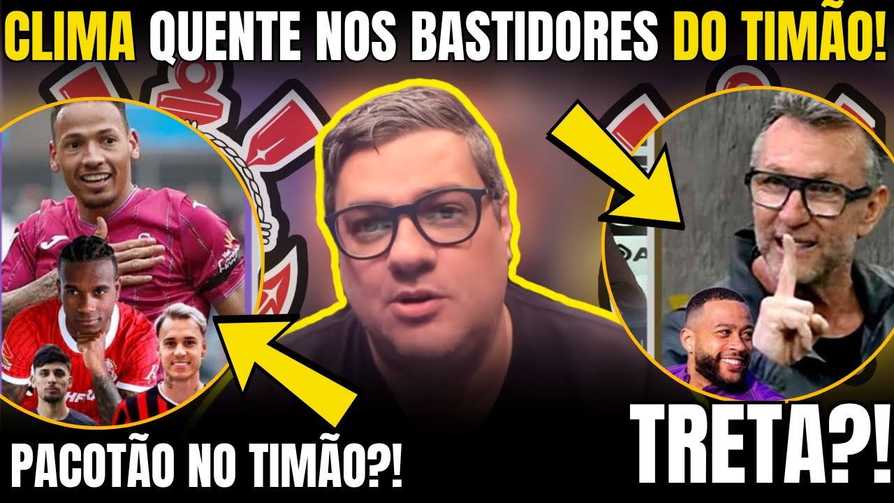 CRAQUE NETO X DEPAY! PACOTÃO DE REFORÇOS? O CLIMA ESQUENTOU NOS ...