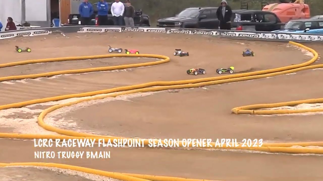 LCRC FLASHPOINT SEASON OPENER 2023 NITRO TRUCK BMAIN - YouTube