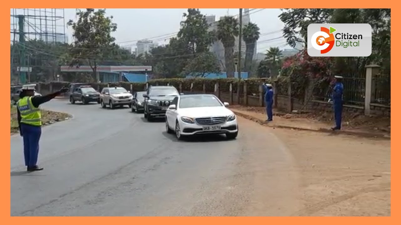 Supreme Court judges arrive at the Milimani Law Courts to render ...