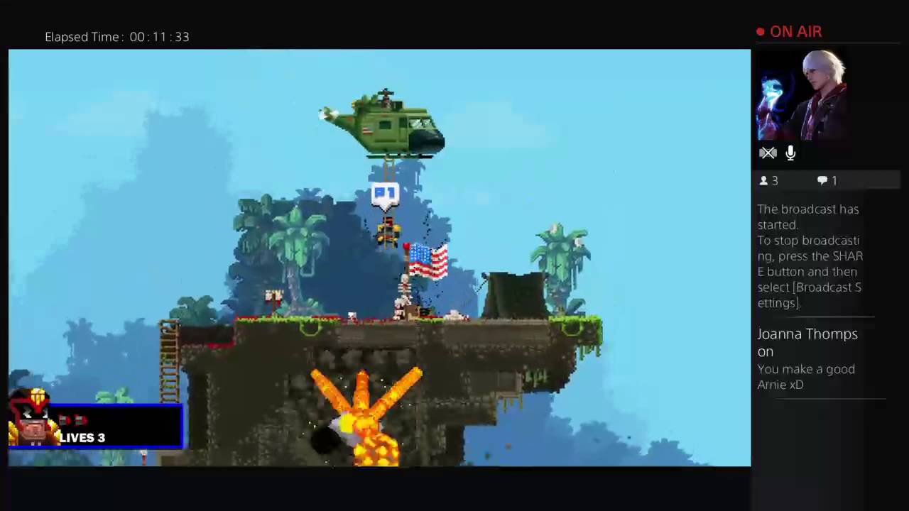 Voice Over Impressins of ALL Characters in BROFORCE MagroJ - YouTube