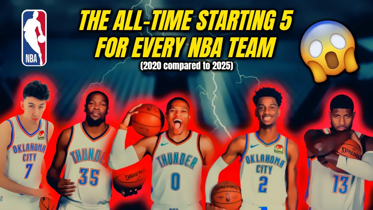 The All-Time Starting 5 For Every NBA Team (2020 Compared To 2025 ...