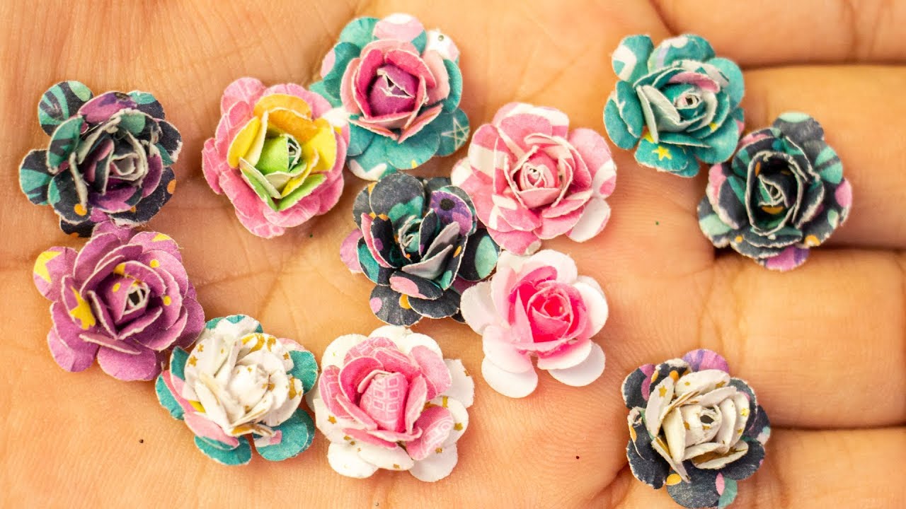 How To Make Small Paper Rose Flower Paper Craft Miniature Rose how-to-make-small-paper-rose-flower-paper-craft-miniature-rose