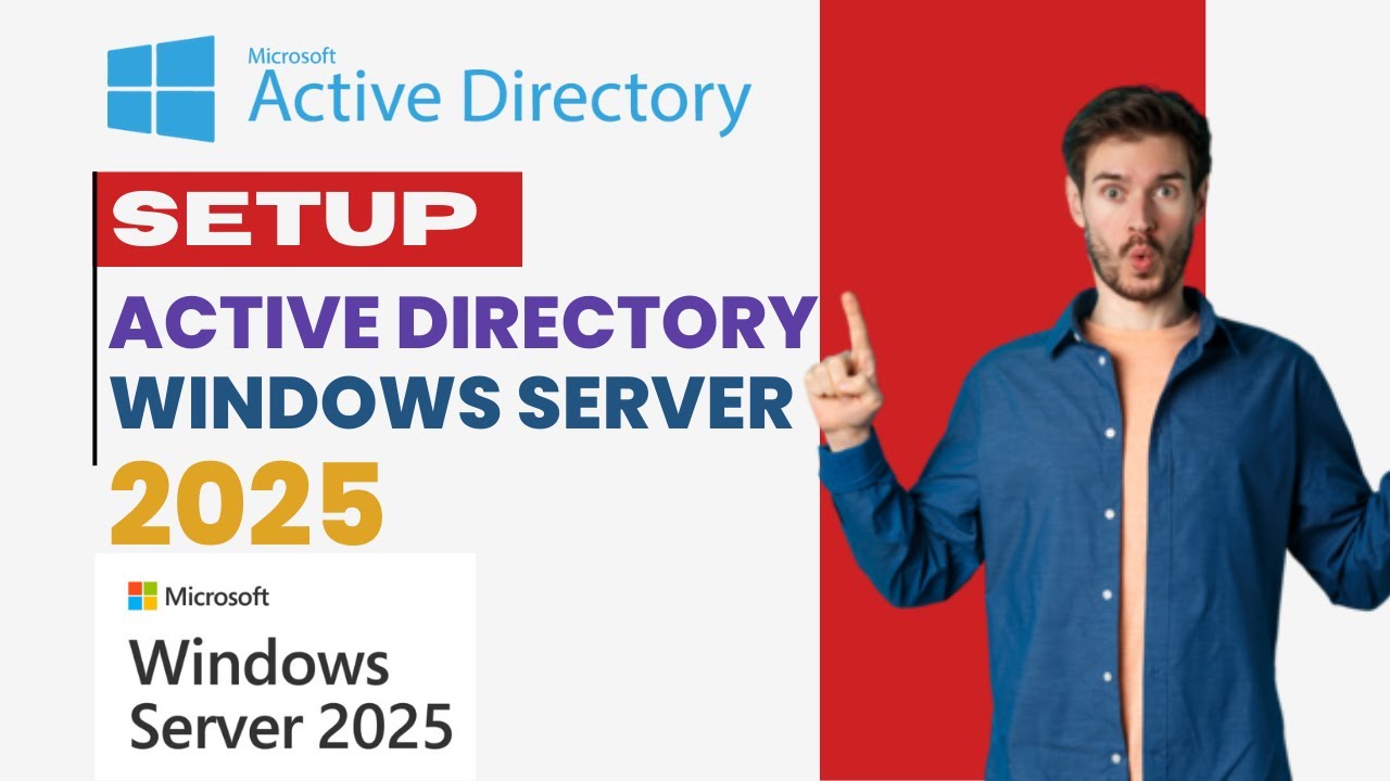 How to Setup Active Directory Domain Controller Windows Server 2025 # ...