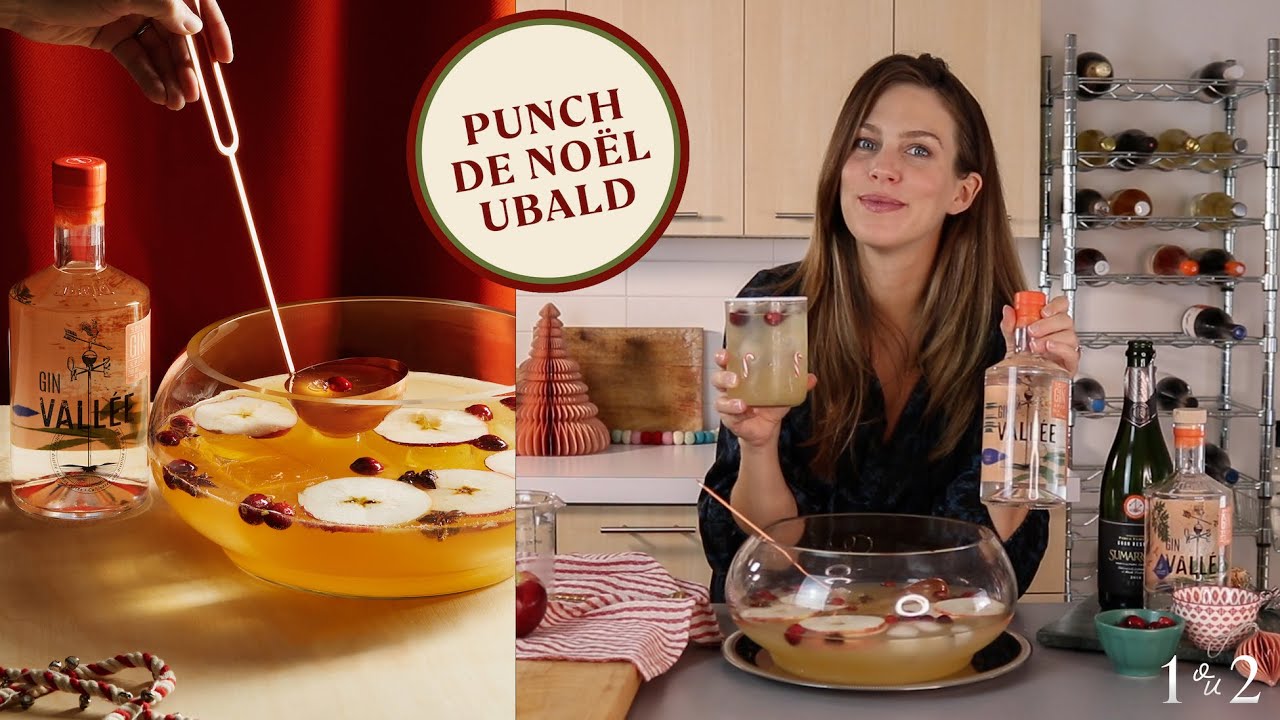 RECETTE DE PUNCH DE NOËL AU GIN FIN ÉPICÉ UBALD ET À LA POMME AVEC ...