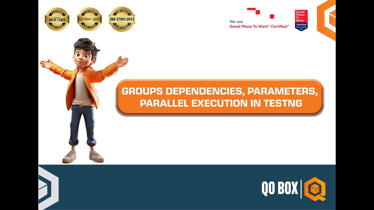 7 Groups dependencies, parameters, parallel execution in TestNG |QO-BOX ...
