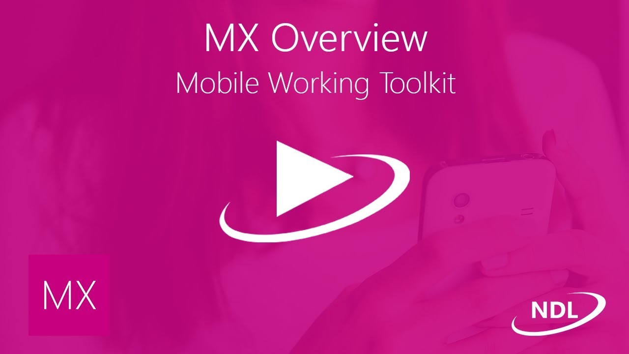 The MX Mobile Working Toolkit Overview - YouTube