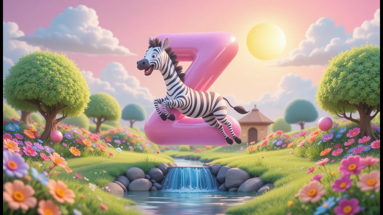 Z is for Zebra | ABC Phonics Song for Kids | Learn the Letter Z with ...
