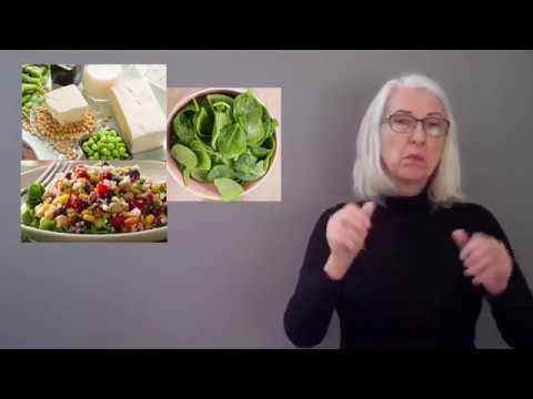 (ASL) Plant-based protein diet to meet our needs - YouTube