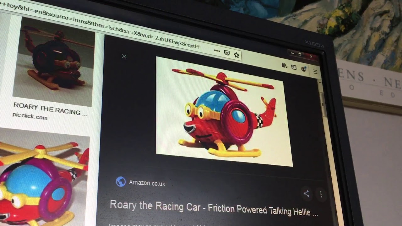 Roary the racing car talking Hellie helicopter - YouTube
