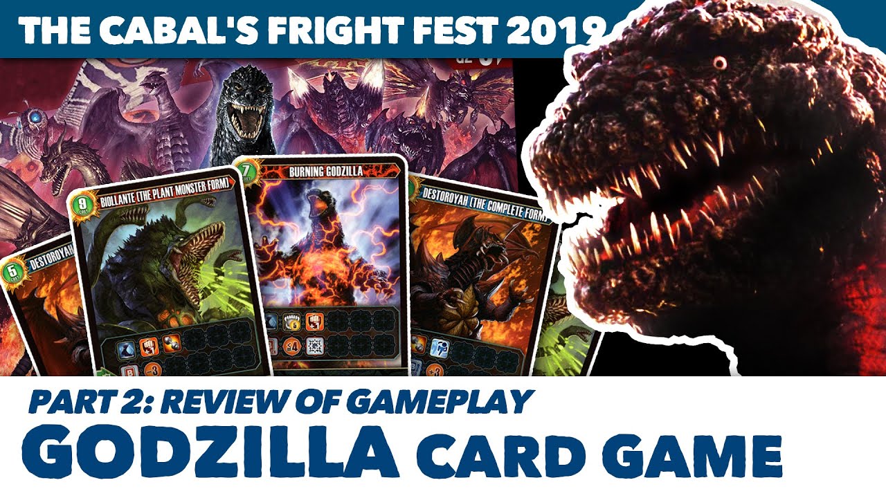 Godzilla Card Game Overview and Review - YouTube