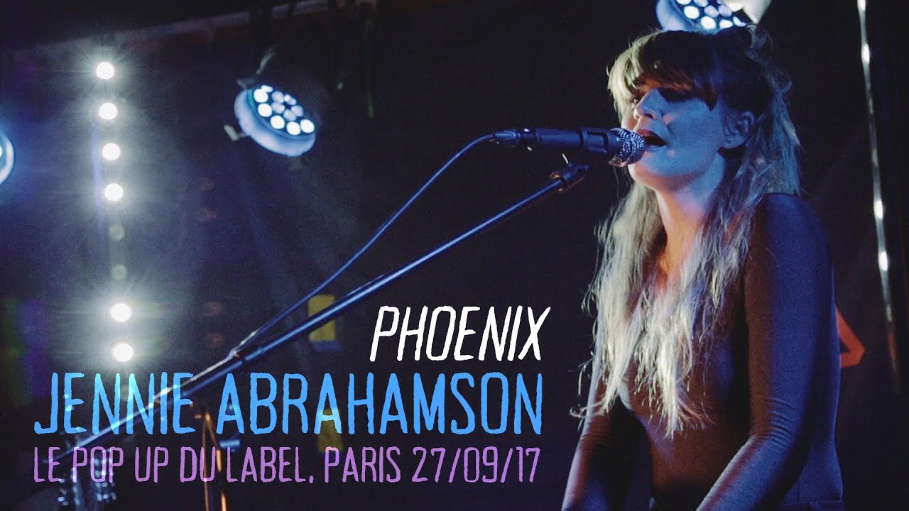 Jennie Abrahamson - Phoenix, live at Le Pop up du Label - YouTube