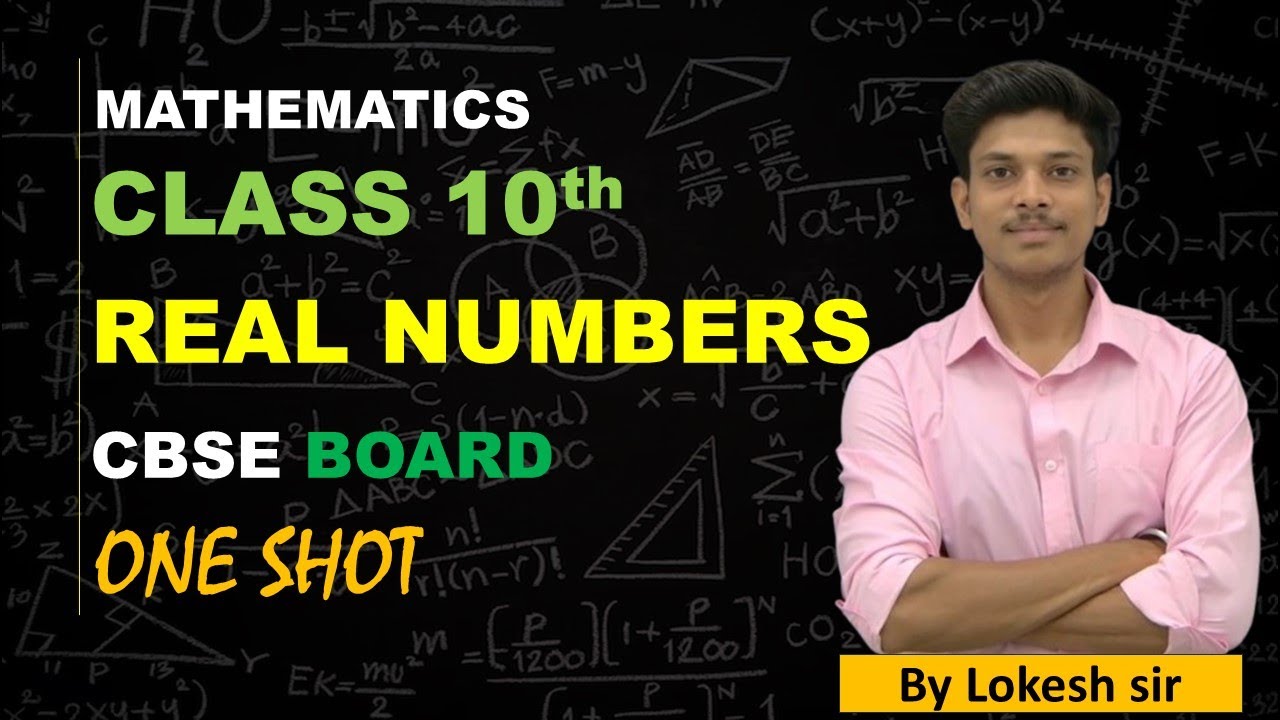 Chapter-1 Real Numbers | Class 10th | CBSE | NCERT | Maths | One shot ...