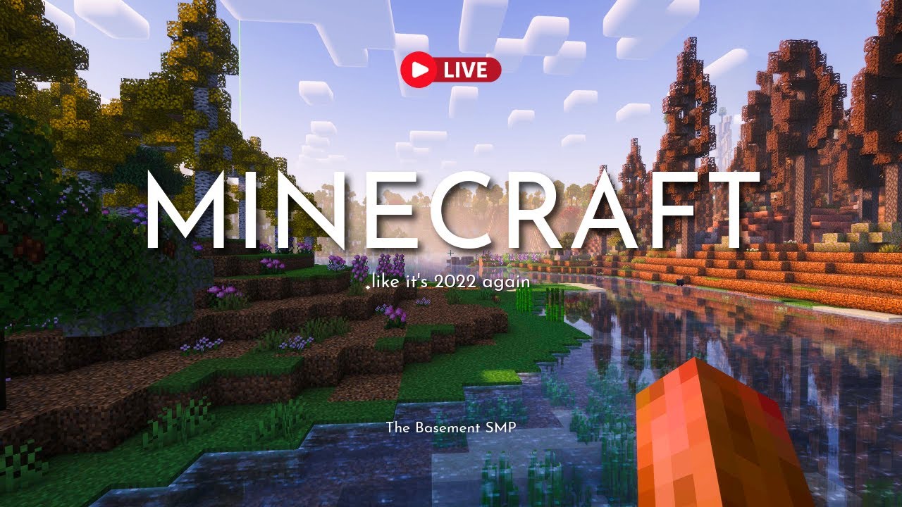 Rebuiling Our Old Community Center | Basement SMP - YouTube