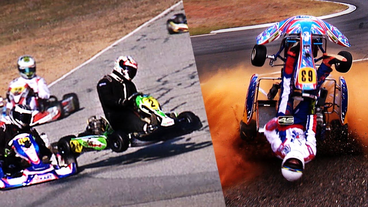 CRASHES and FAILS 2019 - Go Karts - YouTube