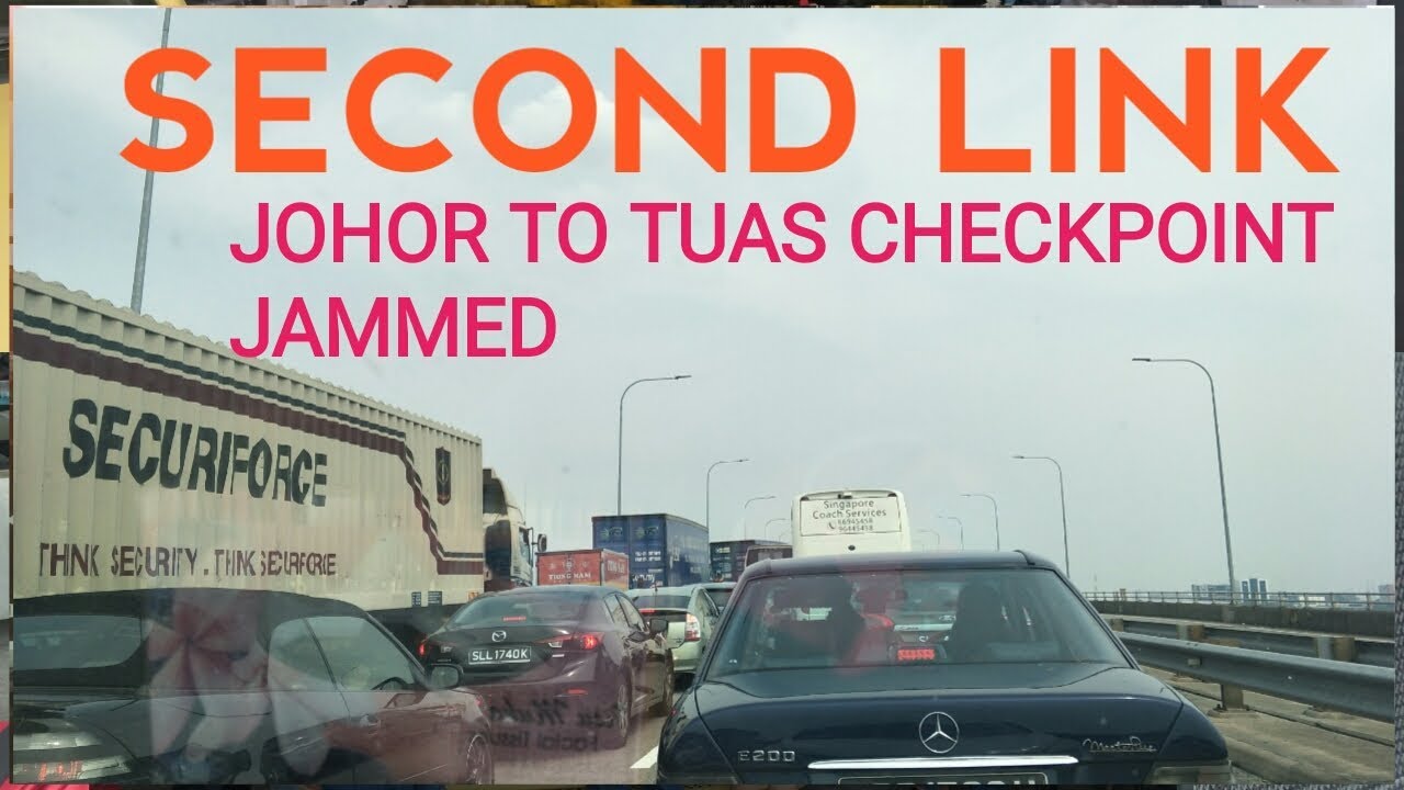 SECOND LINK JOHOR TO TUAS CHECKPOINT JAMMED - YouTube