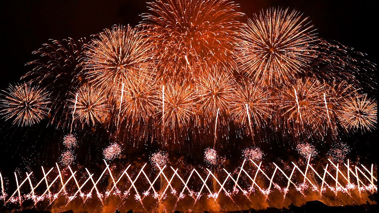 Akagawa Fireworks 2022 🎆 Finale, Yamagata prefecture in Japan - YouTube