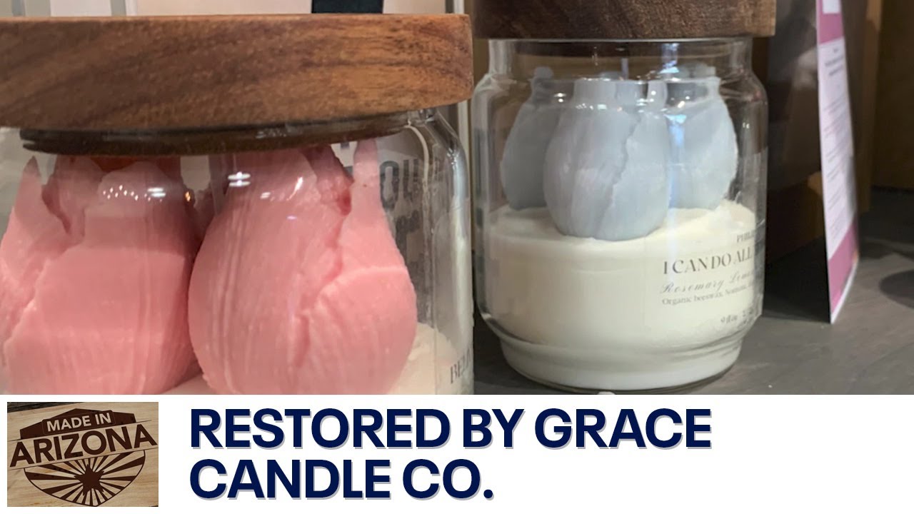 Restored By Grace Candle Co. | Made In Arizona - YouTube