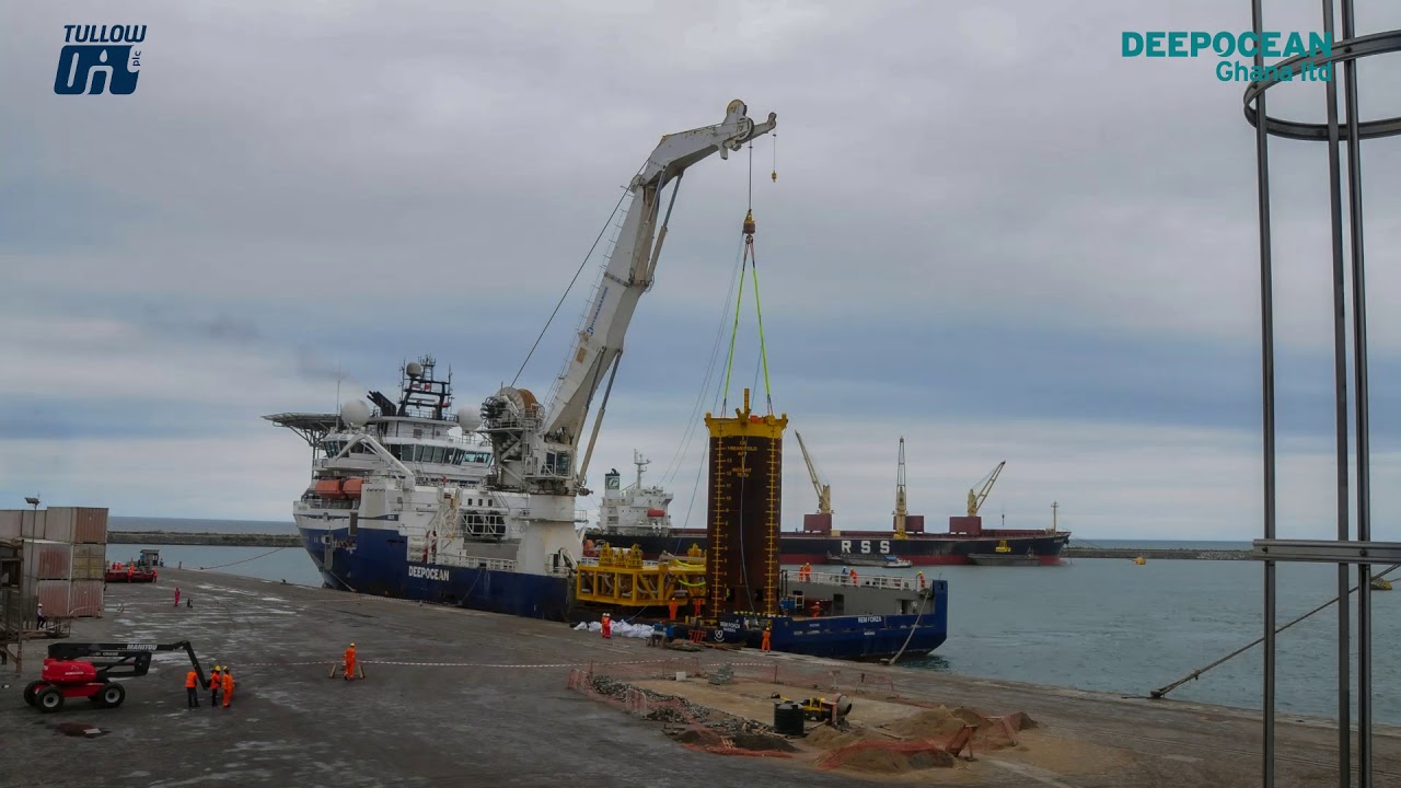 DeepOcean Ghana Ltd, GEM installation, TEN field, Ghana, West Africa ...