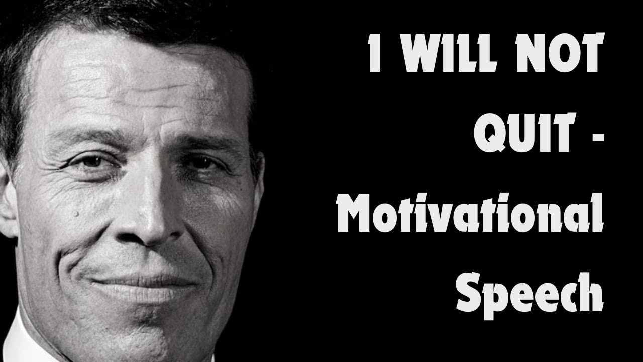 I WILL NOT QUIT - Motivational Speech / The Best Motivational Speech ...