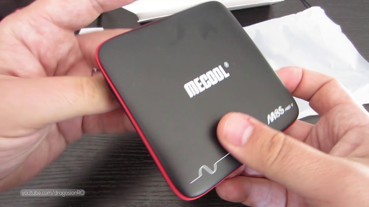 Mecool M8S Pro W TV box unboxing - YouTube